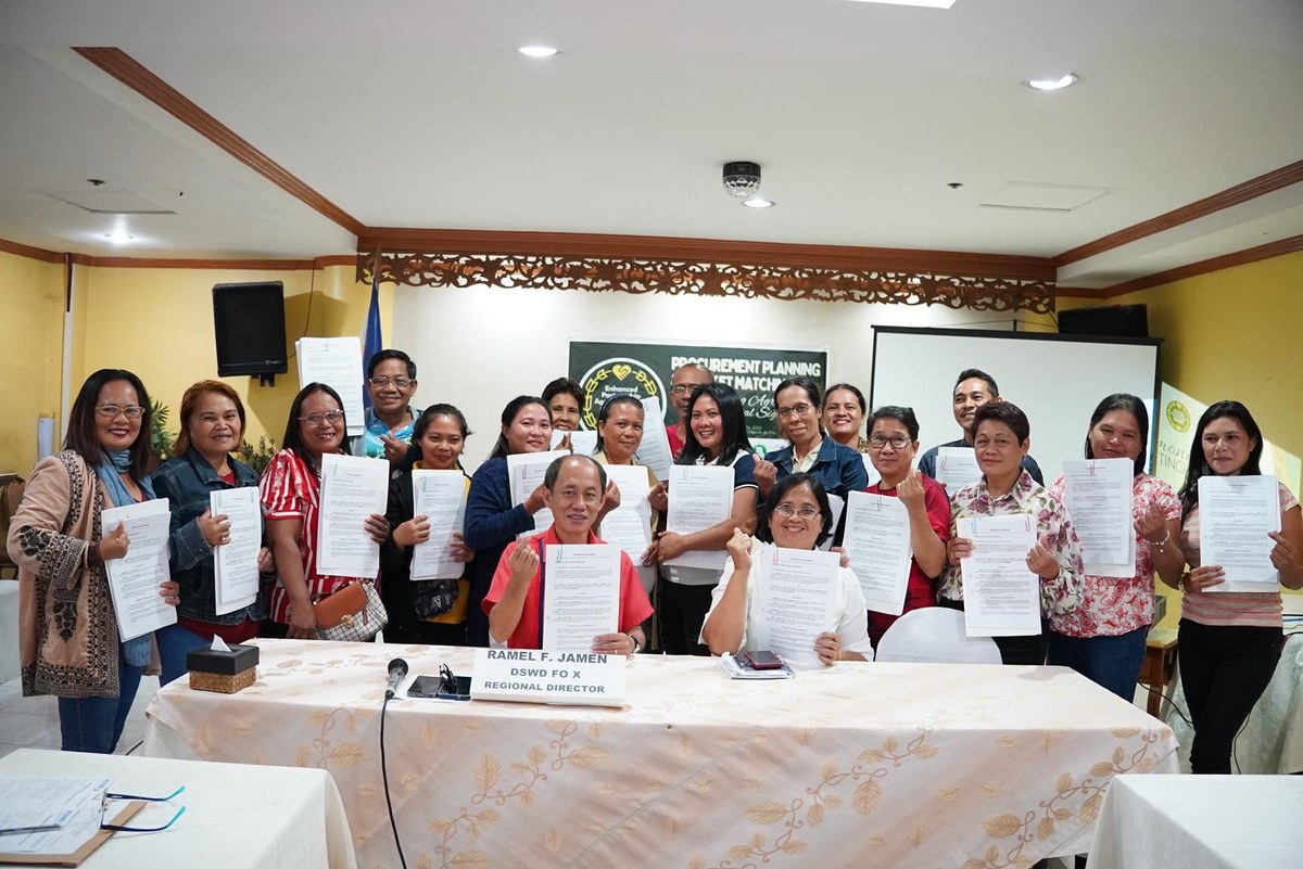 SLP associations sign deals with DSWD Field Office X for marketing ...