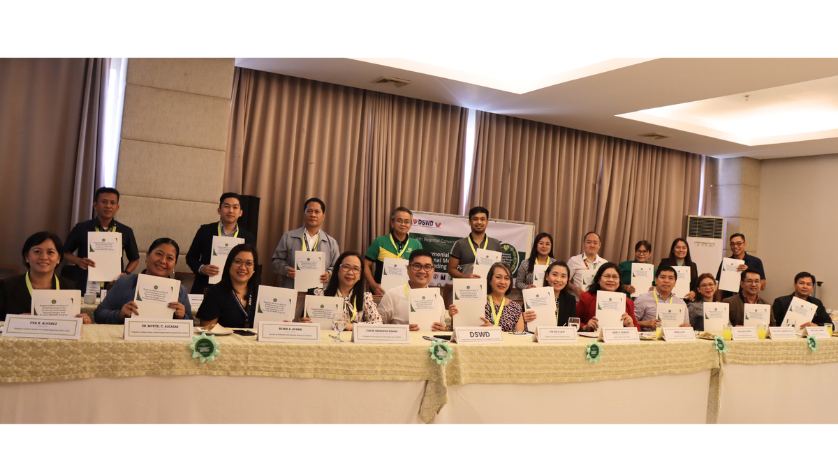 Regional collaboration strengthened as 23 agencies in Region VI signs ...