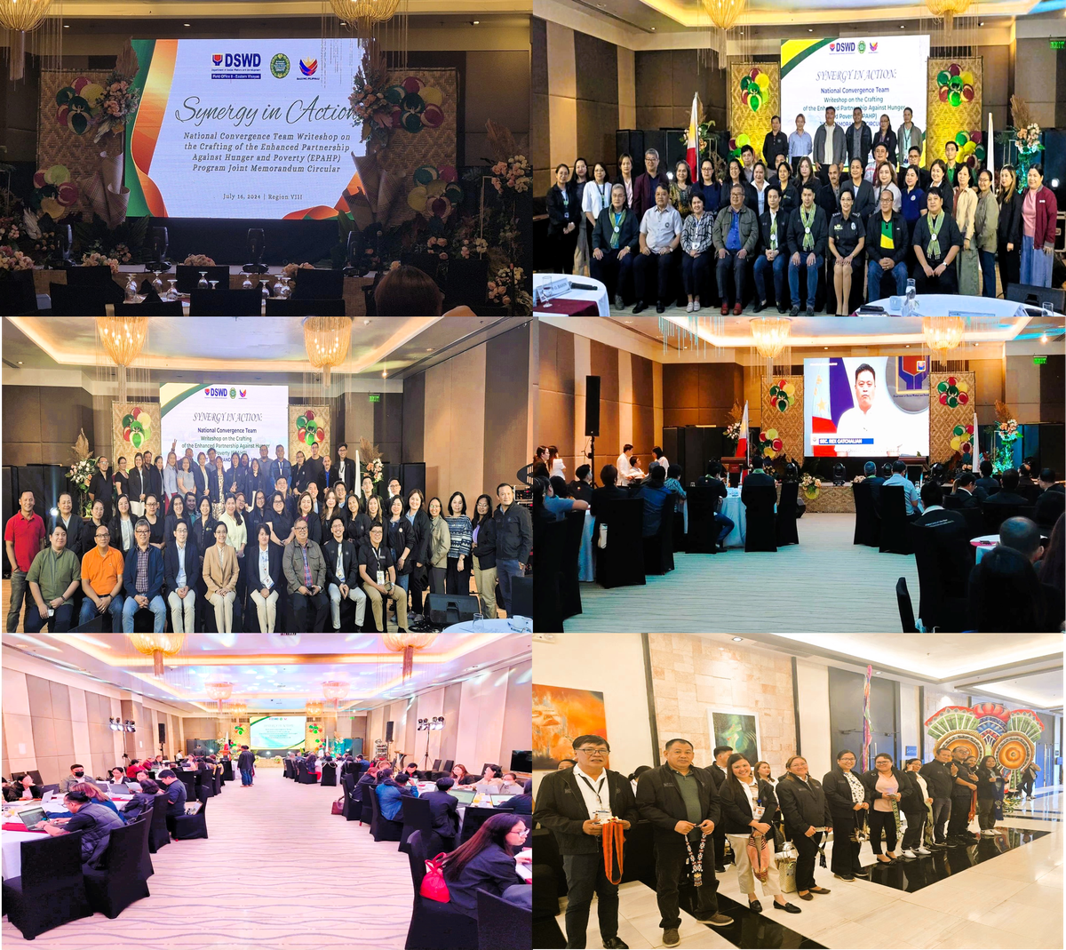 “SYNERGY IN ACTION: The DSWD FO VIII EPAHP RPMO Hosting of the National Convergence Team on ...